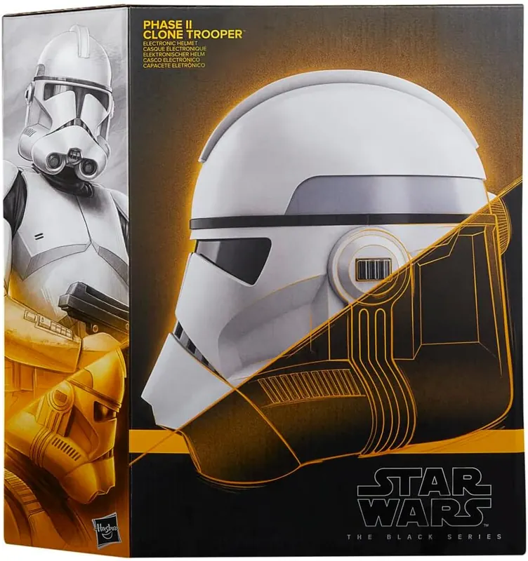 Black Series Phase II Clone Trooper Electronic Helmet — view details on ...
