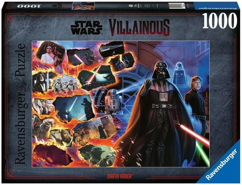 Ravensburger Star Wars Villainous: Darth Vader 1000-pc Puzzle — view ...