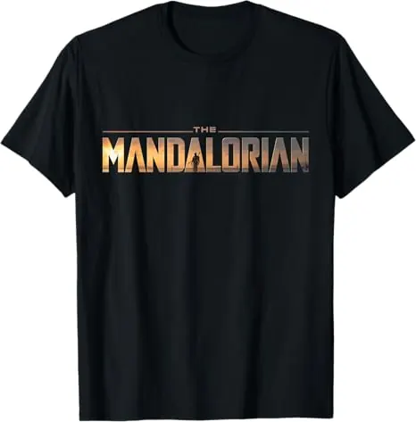 Star Wars The Mandalorian Series Logo Official T-Shirt — view details ...